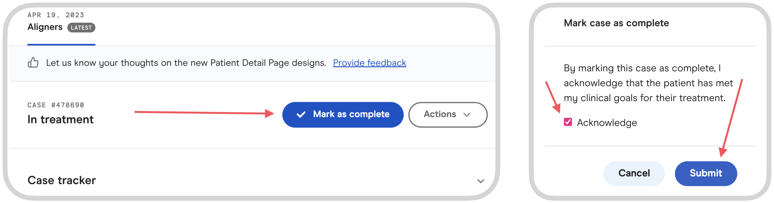 Canceling, Archiving, & Marking Cases Complete – CandidPro